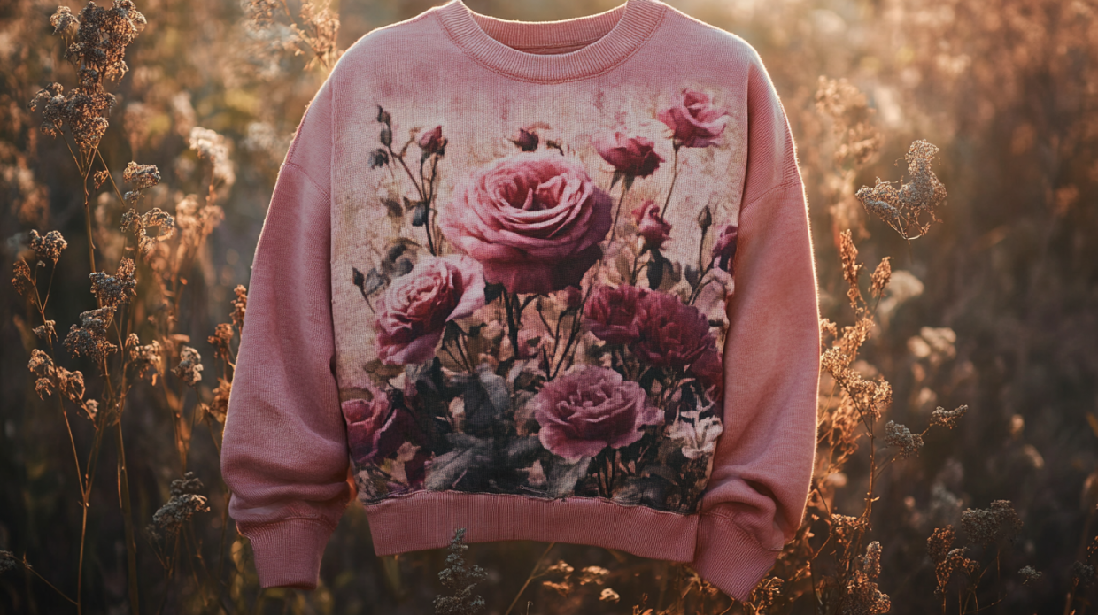 Faded Rose Sweater